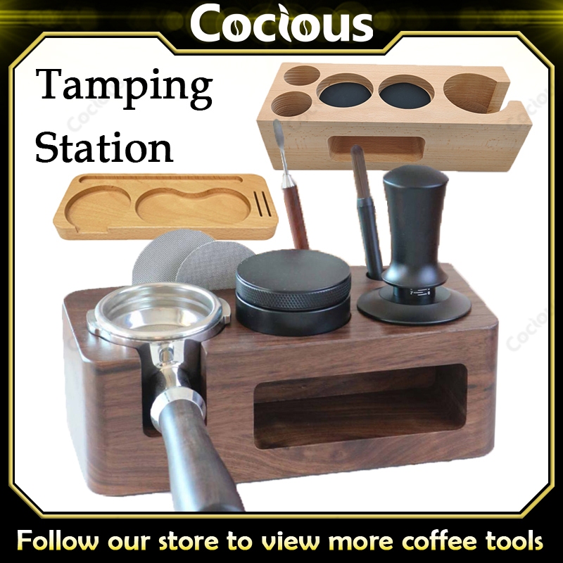 51/53/58 มม.Wood Tamping Station Tamper Holder ฐานผู้ถืออุปกรณ์เสริม ...
