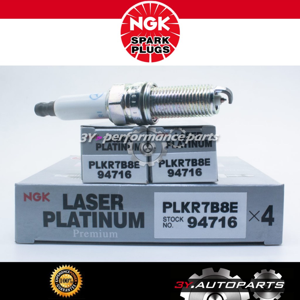 ของแท้ NGK PLKR7B8E (@4pcs) Mercedes Benz W203, W204, W207, W211, W212 ...
