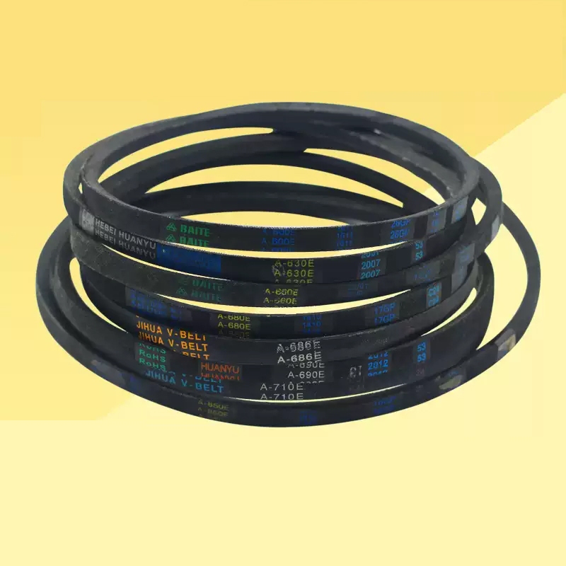 A ประเภท 1PC V-belt เครื่องซักผ้าเข็มขัด A-630 A-686 A-750 A-813 A1041 ...