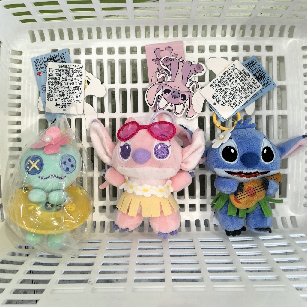 MINISO Stitch Series เครื่องประดับตุ๊กตาฮูลาฤดูร้อน Xiaojin Stitch ...