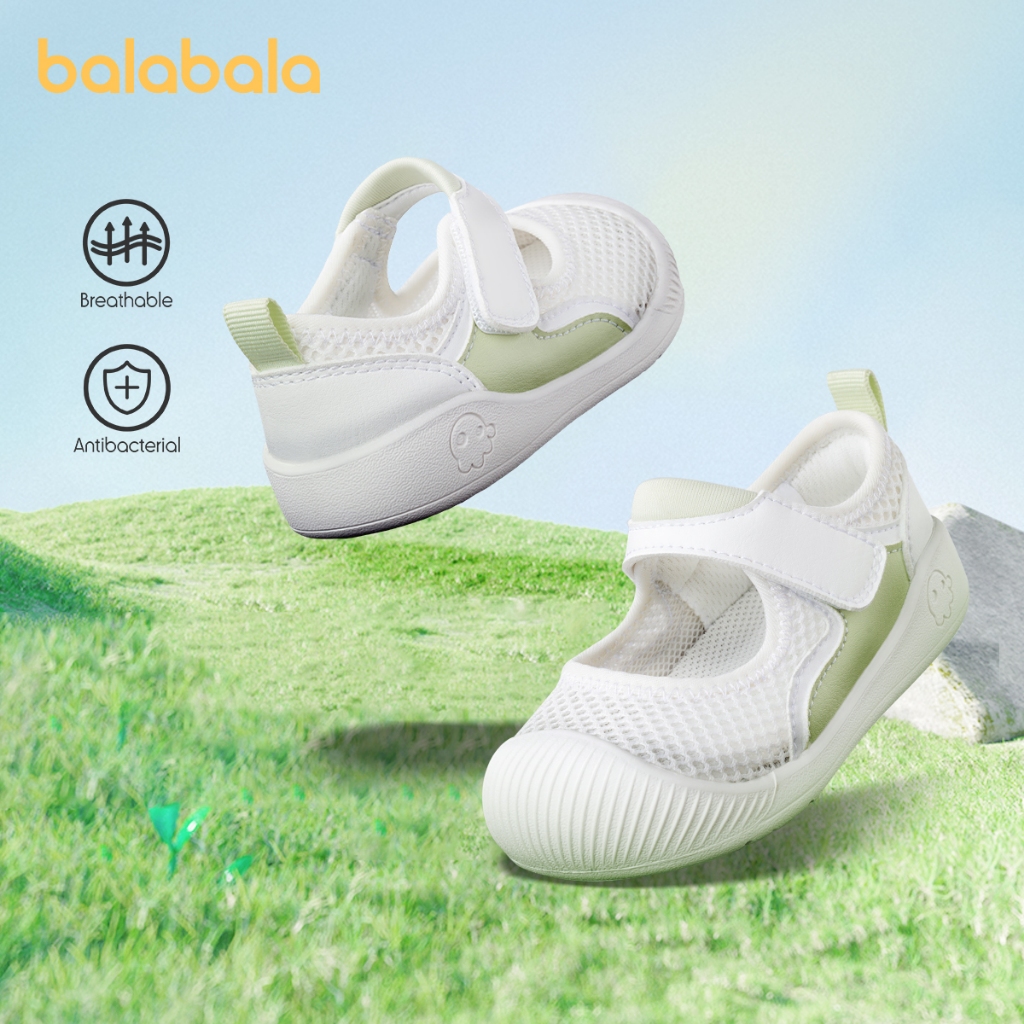 Balabala Walking Shoes รองเท้าแตะสำหรับเด็กทารก มีตาข่าย ระบายอากาศ กัน ...
