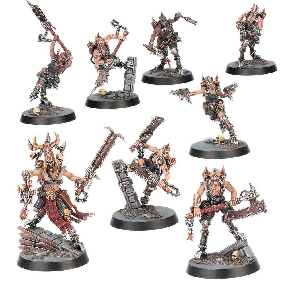 Kill Team Blood and Zeal Goremongers Recast Resin Model (ประกอบไม่ทําสี ...