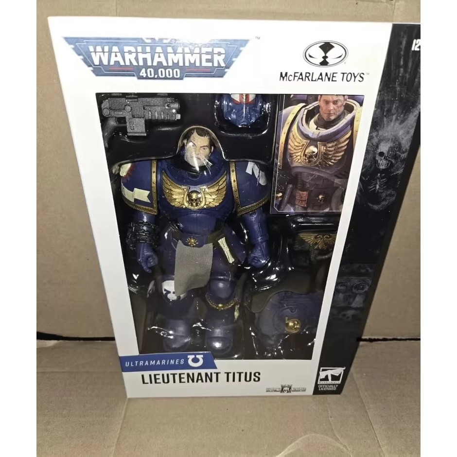 McFarlane Warhammer 40K Starfighter 2 Lietenant Titus Astartes Deist ...