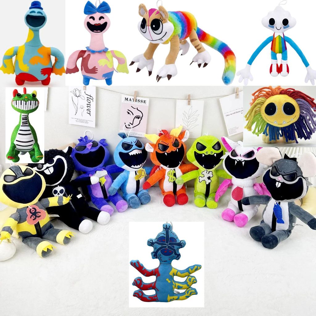 Poppy Playtime Chapter 5 Cloudboy Doey Pianosaurus Nightmare Critters ...