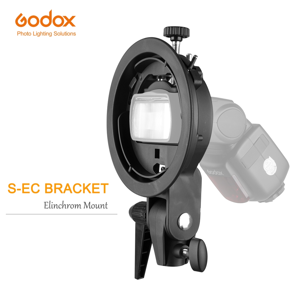 Godox S-EC Bracket Elinchrom Mount สําหรับกล้องแฟลช V860III AD200 AD360 ...