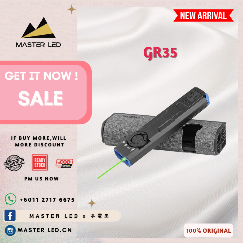 ไฟฉายที่สมบูรณ์แบบ IMALENT GR35 ไฟฉาย EDC 4 in 1 | Shopee Thailand