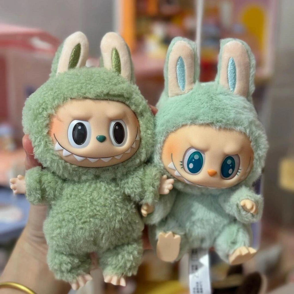 Pop Mart Labubu Labubu Face เครื่องประดับ Macaron ตุ๊กตาของเล่นตุ๊กตา ...