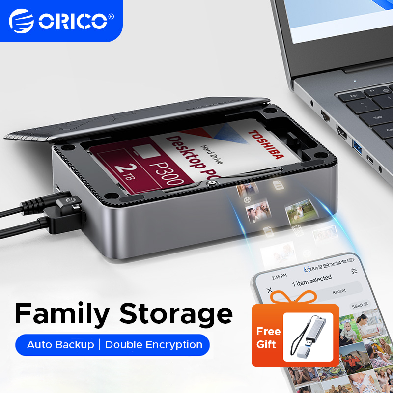 Orico NAS Personal Storage Private Cloud Home Cloud Storage สําหรับ 3.5 ...