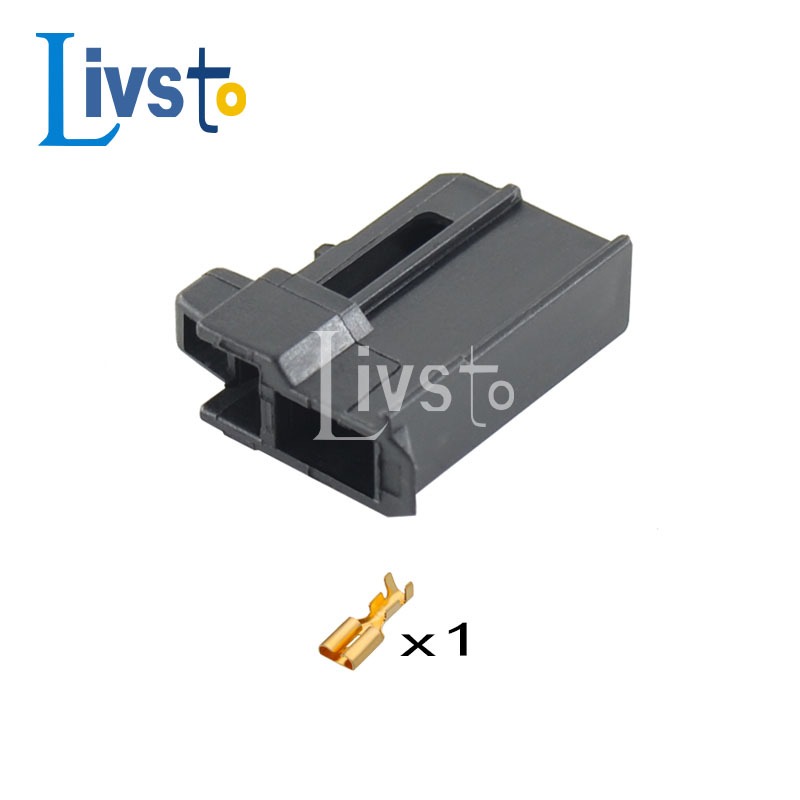 1 ชุด 1 ขาขั้วต่อยานยนต์หญิง 178471-2 178471 90980-10619 10619 ปลั๊กสาย ...