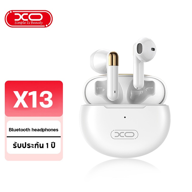 XO-X13 Bluetooth Headset TWS หูฟังบลูทูธไร้สาย รับประกัน 1 ปี | Shopee Thailand