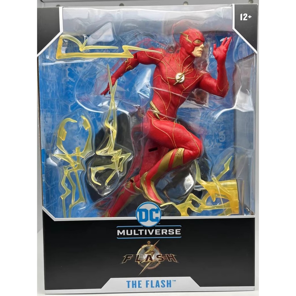 McFarlane DC The Flash Movie The Flash รูปปั้นขนาด 12 นิ้ว | Shopee ...
