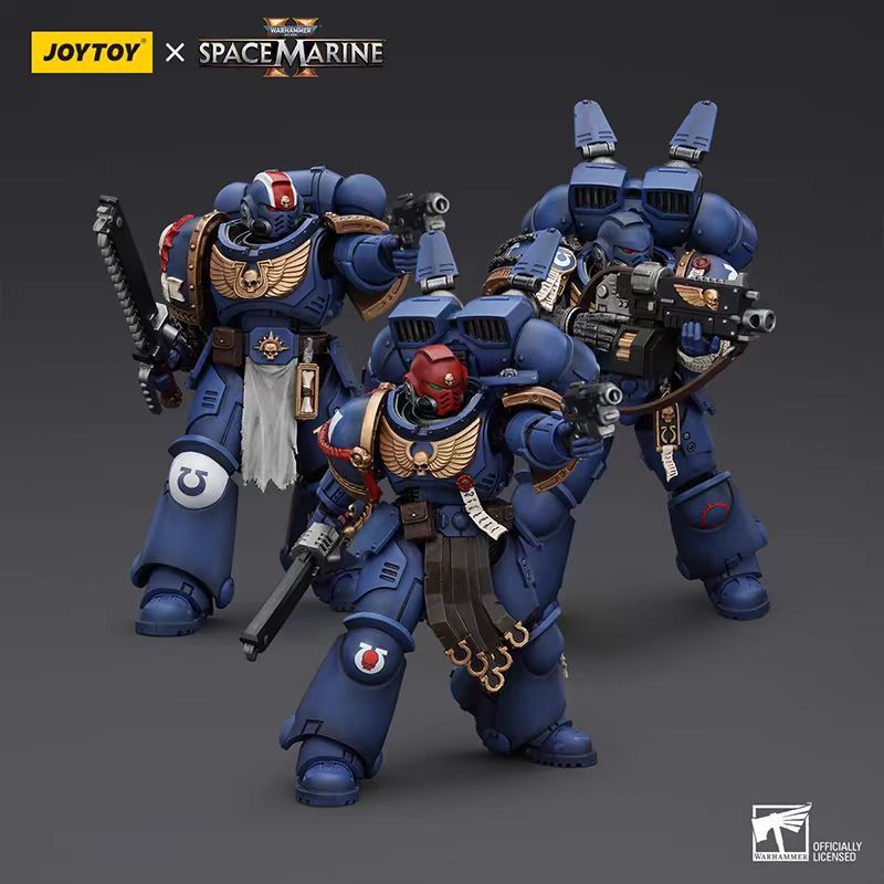 【BJ toy】JOYTOY Warhammer 40k Space Marine 2 Ultramarines Lieutenant ...