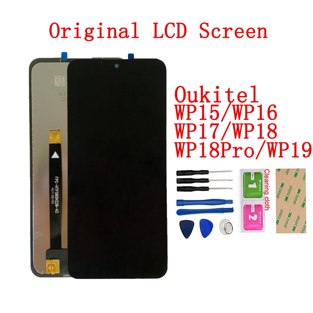 ต้นฉบับ Oukitel WP15 WP16 WP17 WP18 WP18 Pro WP19 เปลี่ยนหน้าจอ LCD ...