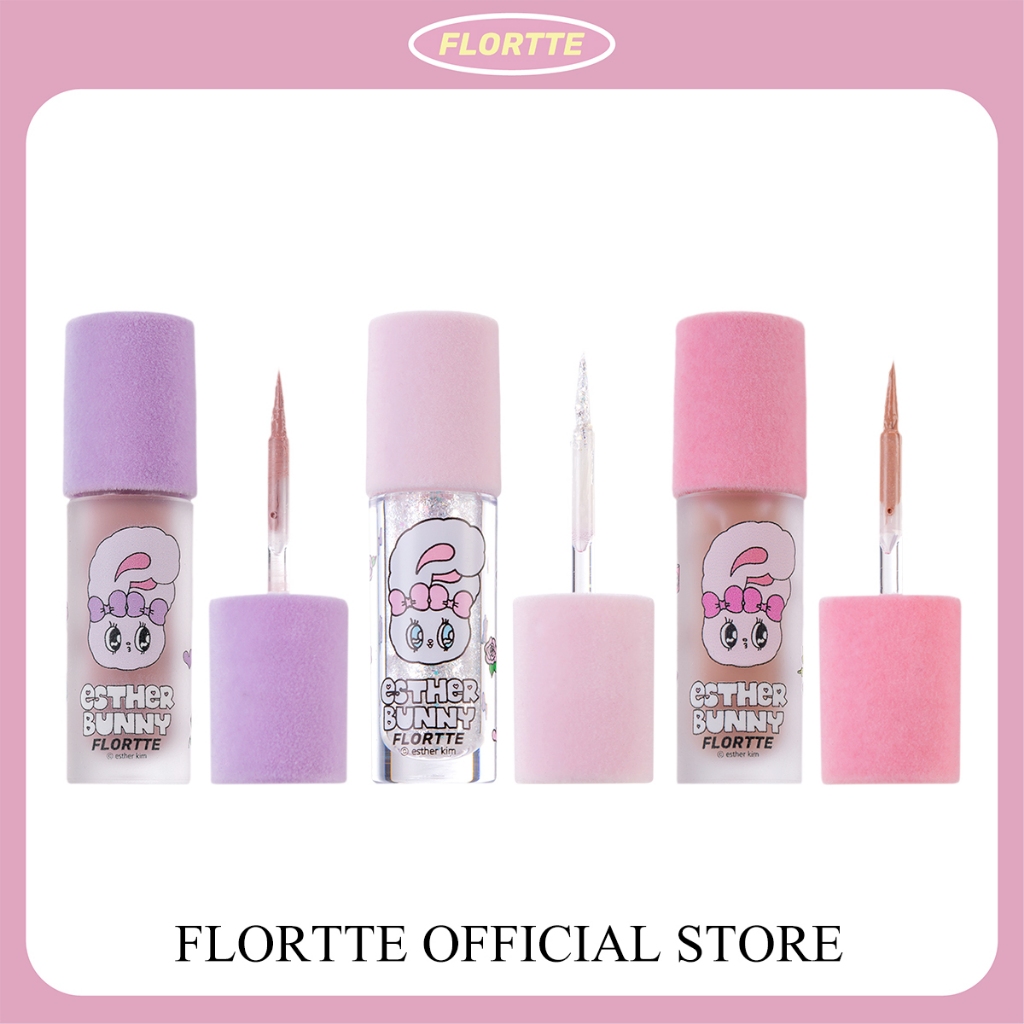 Flortte เอสเธอร ์ บันนี ่ ลิควิด อายแชโดว ์ | Shopee Thailand