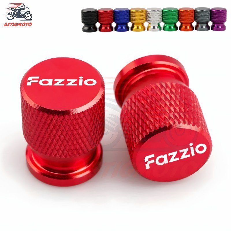 1 คู่สําหรับ YAMAHA Fazzio อลูมิเนียมรถจักรยานยนต์ล้อยางวาล์ว Tyre Stem ...