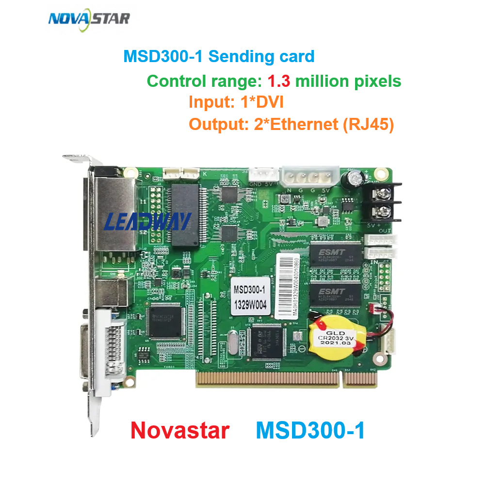 Novastar MSD300-1 MSD600-1 Full Color LED Display Panel Synchronous ...