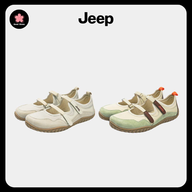 Jeep [พร้อมส่ง] รองเท้าแตะ Jeep Ballet Shoes รองเท้าบัลเล่ต์ Flat ...