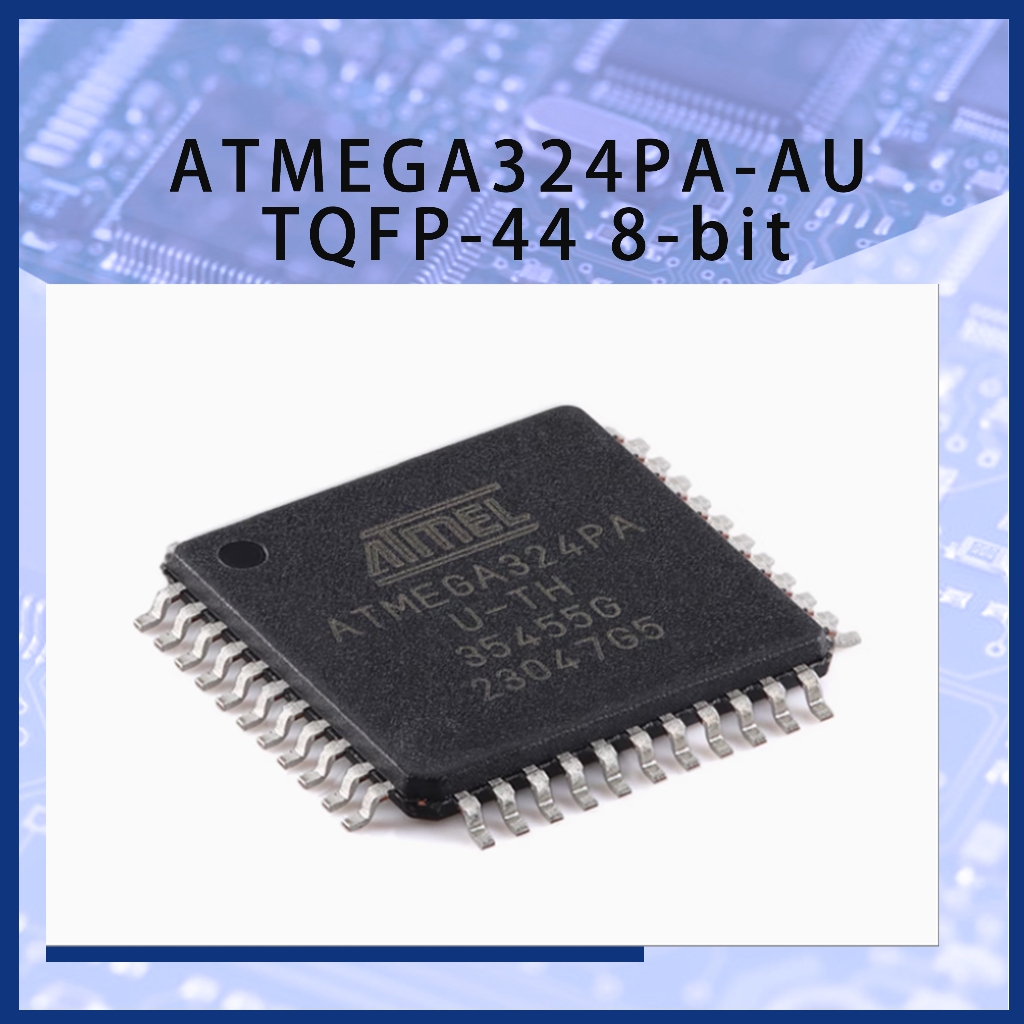 ATMEGA324PA-AU TQFP-44 ชิปไมโครคอนโทรลเลอร์ AVR 8 บิต | Shopee Thailand
