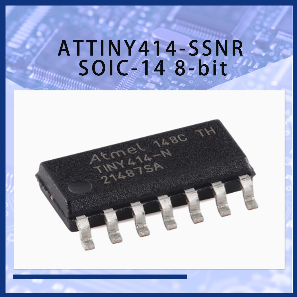 ATTINY414-SSNR SOIC-14 ชิปไมโครคอนโทรลเลอร์ AVR 8 บิต | Shopee Thailand