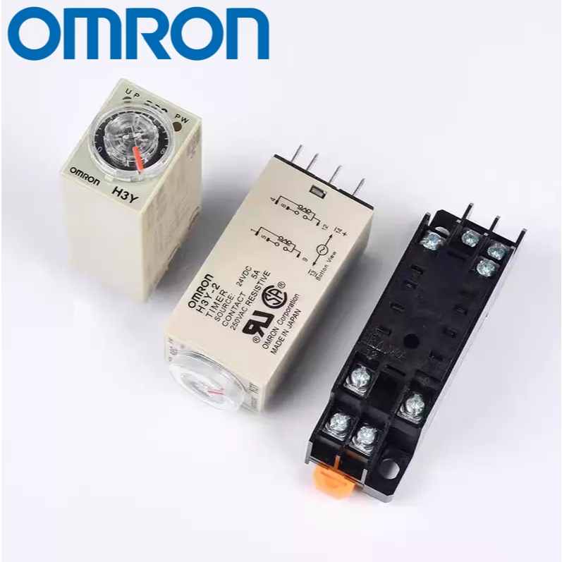 รีเลย์เวลา Omron H3Y-2 H3Y-4 AC110V AC220V DC12V DC24V | Shopee Thailand