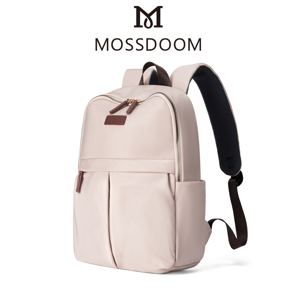 MOSSDOOM Breton Backpack กระเป๋าเป้สะพายหลังผ้าใบความจุขนาดใหญ่ ...