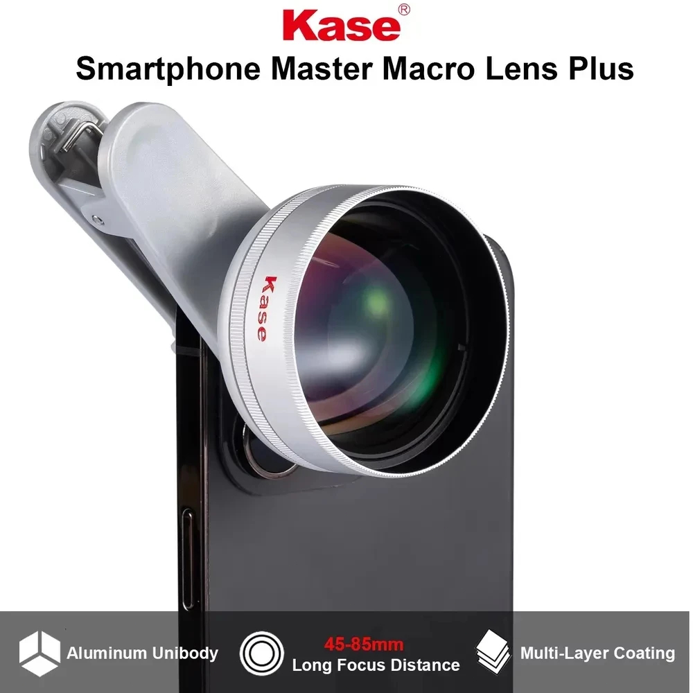 Kase Master Macro Plus เลนส์มาโครสมาร์ทโฟน ความยาวโฟกัสยาว 45-85 mm | Shopee Thailand