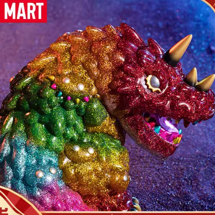 POPMART POPMART INSTINCTOY Dreamland Vincent Rainbow Glitter Figure ...