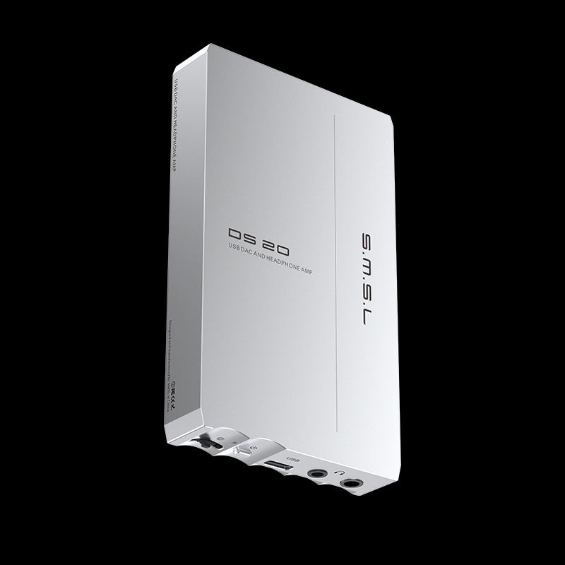 SMSL DS20 เครื่องขยายเสียงถอดรหัสแบบพกพา All-in-One Machine 4.4 ...