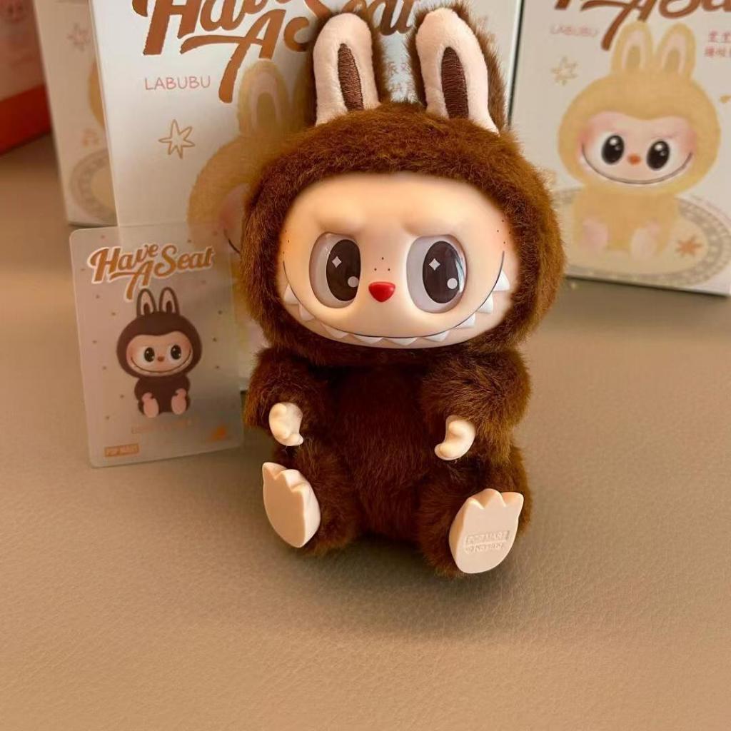 Monsters Labubu Sit-Down Party Series อะนิเมะตุ๊กตาหน้ากระเป๋า Surprise ...