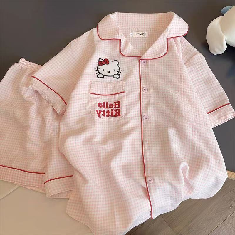 น่ารัก Sanrio Hello Kitty Chikawa สะดวกสบายระบายอากาศและบางฤดูร้อน ...