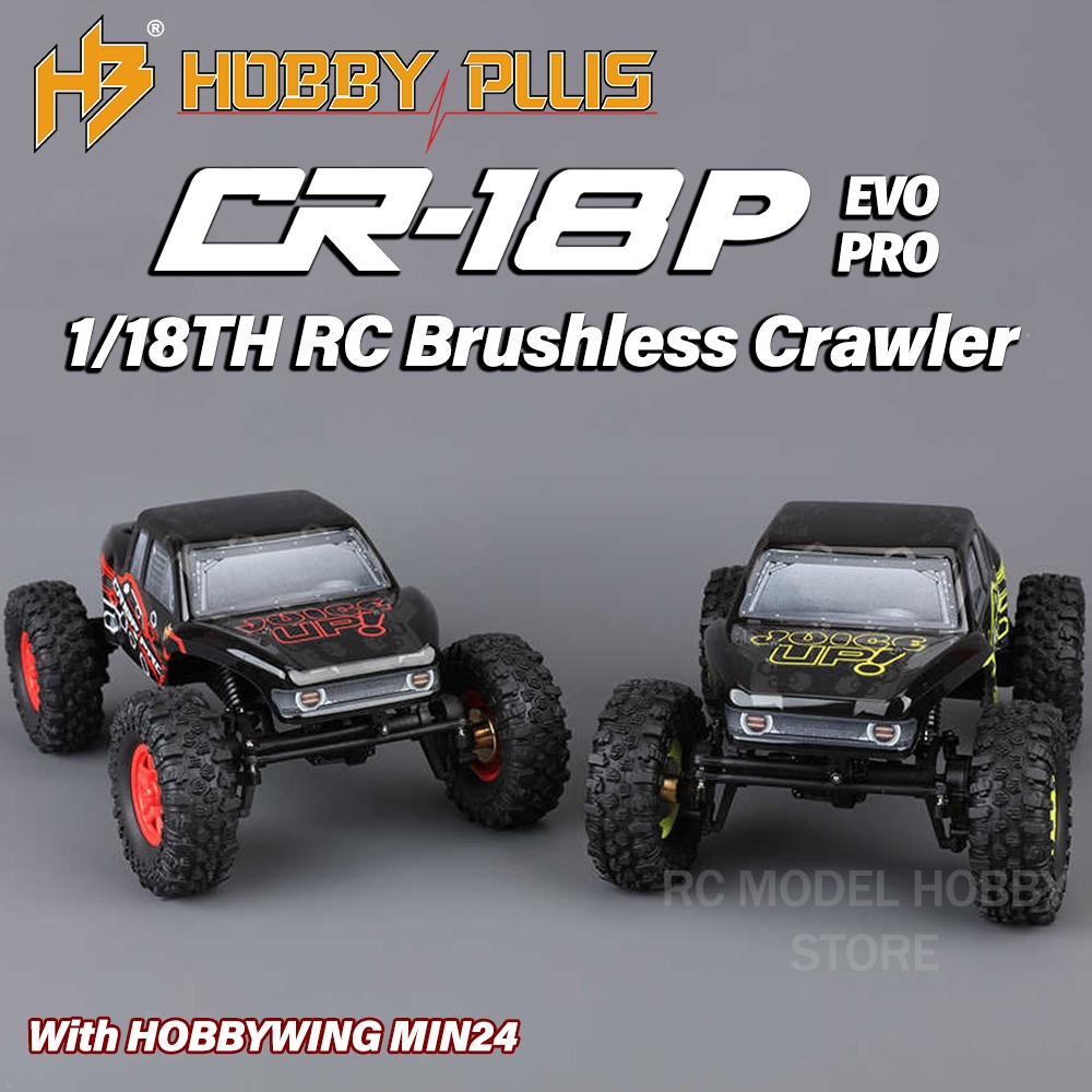 HOBBY PLUS CR18P EVO PRO 1/18 RC รีโมทคอนโทรลไฟฟ้ารุ่นรถ Crawler LCG ...
