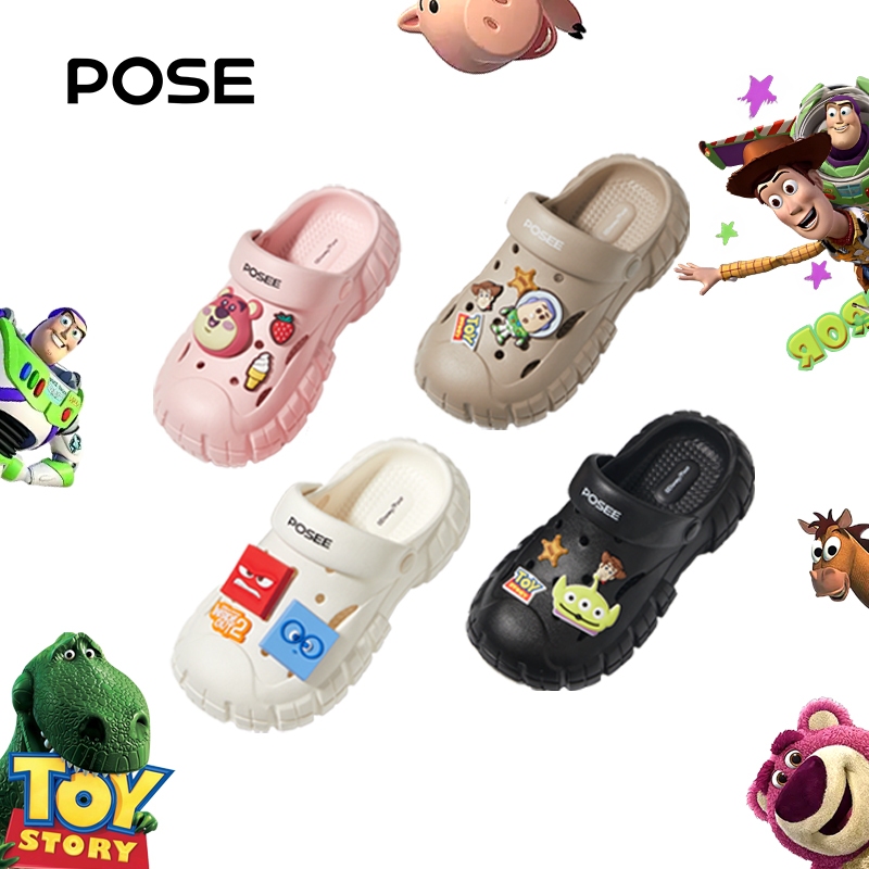 【POSE Pioneer x Disney】POSE Clogs Pioneer EVA Couple รองเท้าหัวโตานิ่ม ...
