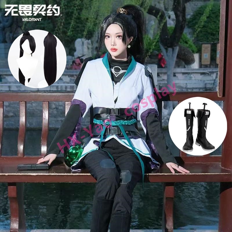 【HX-YAO】VALORANT Sage cosplay Game costumes Hero Guard Skye คอสเพลย์อะ ...