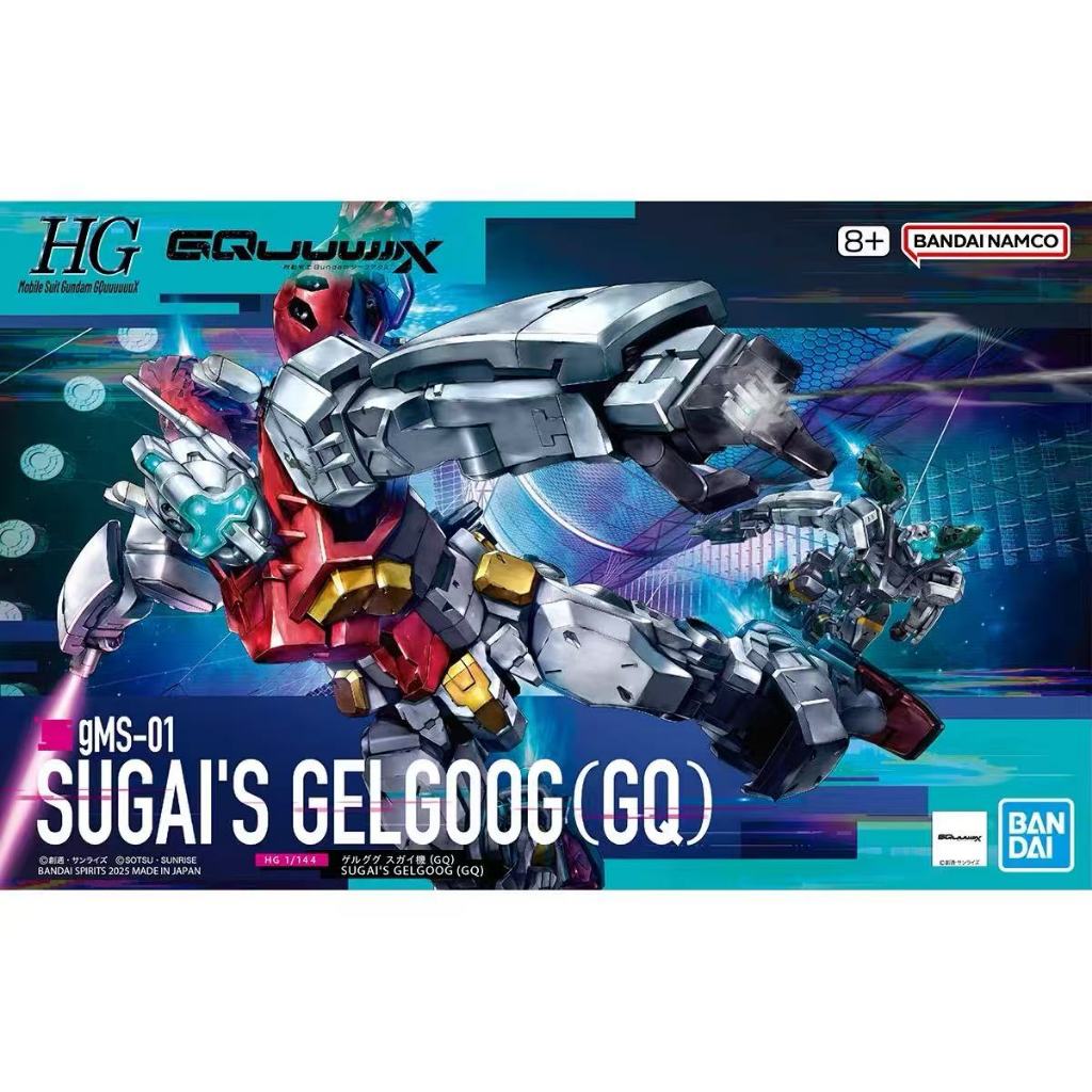 [คลังสินค้าพร้อม] Bandai HG 1/144 SUGAIS GELGOOG (GQ) GUNDAM Series ประกอบของขวัญโมเดลสําหรับแฟน ...