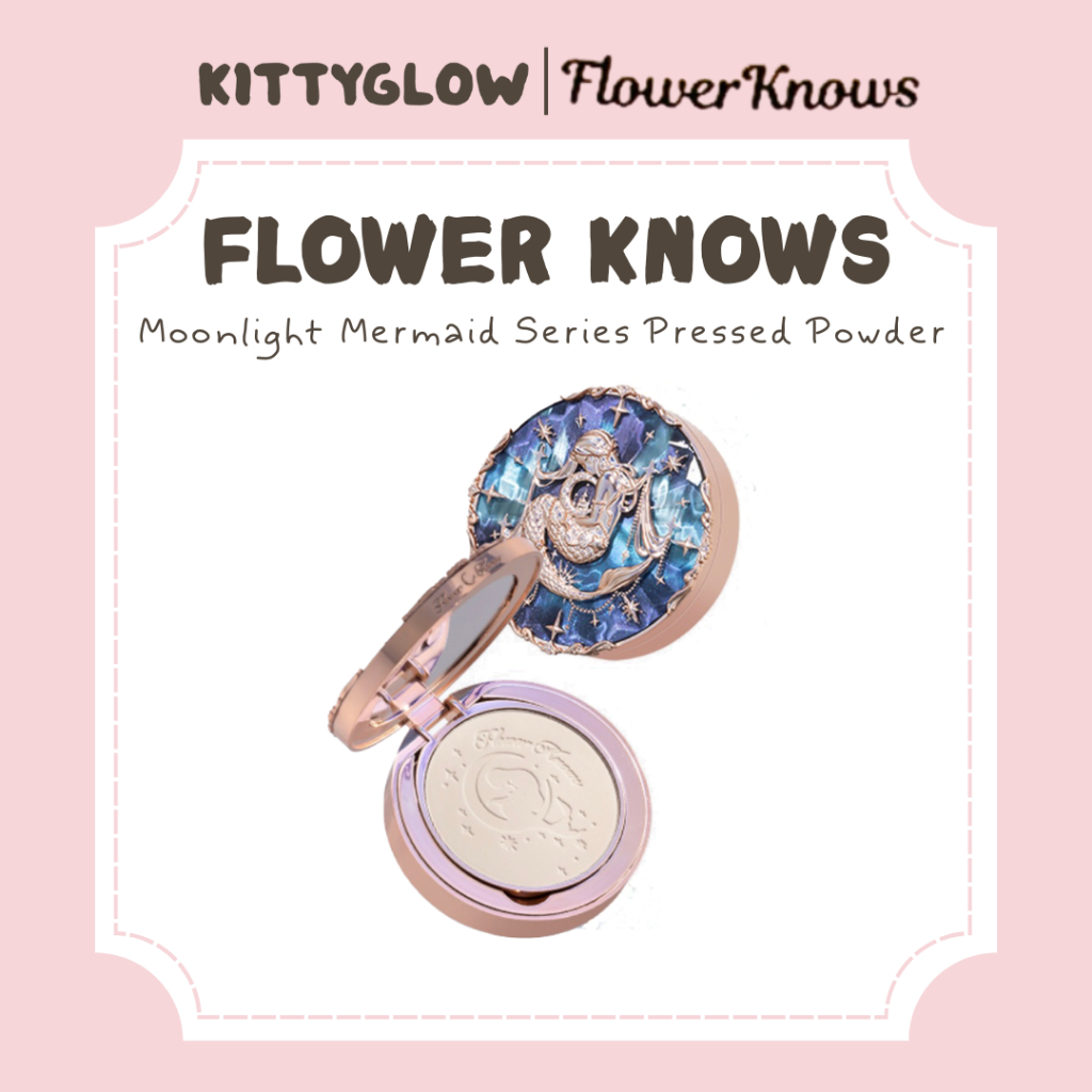 Flower KNOWS Moonlight Mermaid Series Pressed Powder | Shopee Thailand
