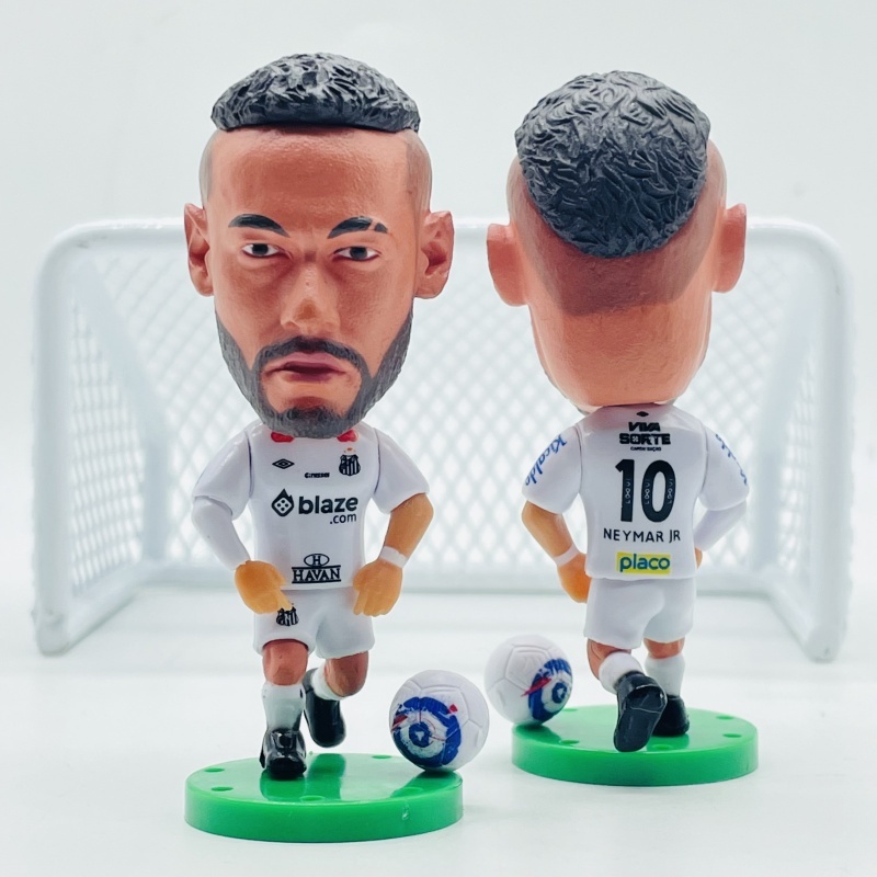 Soccerwe Soccer Player Santos 10# Neymar JR Doll 2025 Season | Shopee ...