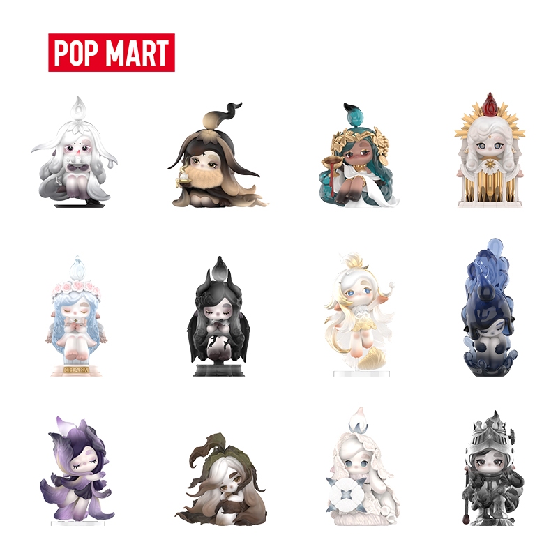 POP MART CHAKA Candle Whisper Series Figures Blind Box (whole set） | Shopee Thailand