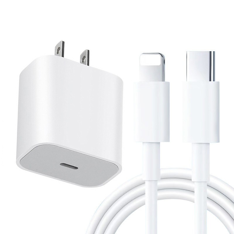Original Charger Fast IOS ชุดชาร์จ PD 20W US Type C ถึง Li Cable ...