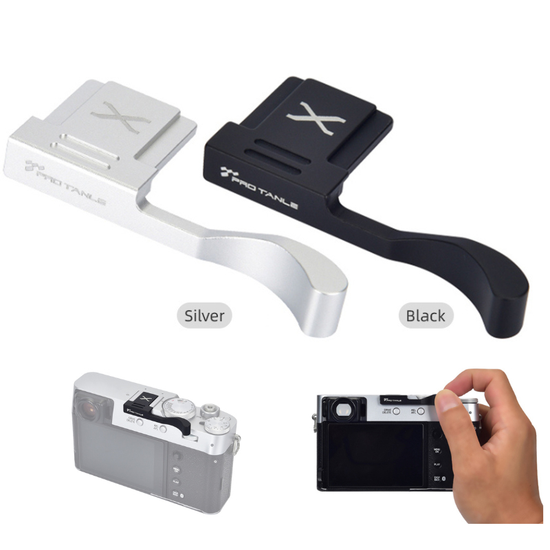 Pro TANLLE กล้อง Thumb Grip พร้อม Hot Shoe Cover สําหรับ Fujifilm Fuji X100VI/ X100V/ X100F ...