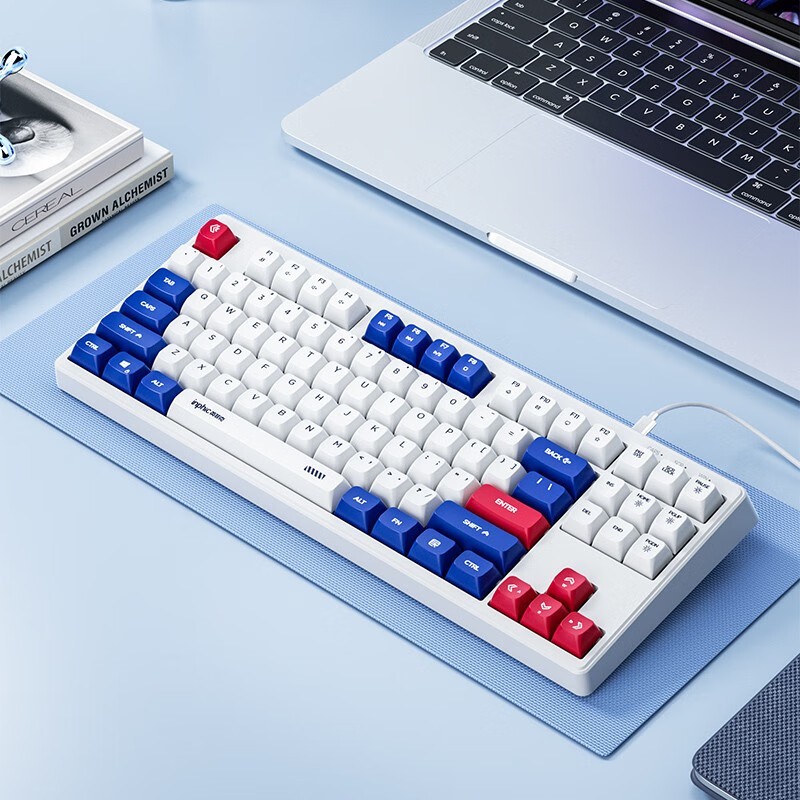 Inphic K902 RGB คีย์บอร์ดแบบมีสาย 26 คีย์ Conflict-Free Mech สไตล์ 87 ...