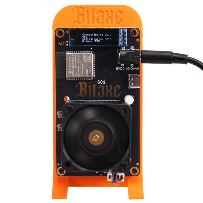 Bitaxe Gamma 601 Solo Miner 1.2TH/S BM1370 ชิป Asic 18W จาก Antminer ...