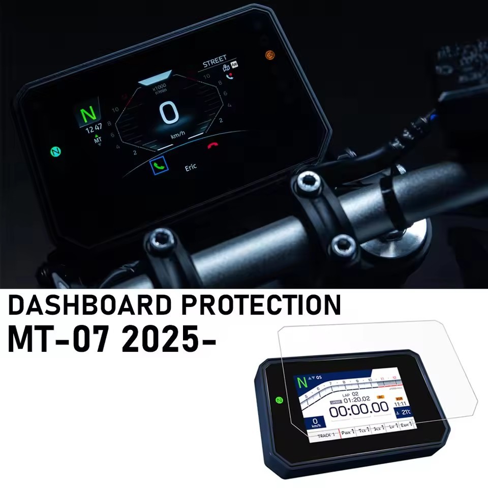 2025 MT07 Dashboard Screen Protector สําหรับ YAMAHA MT 07 MT-07 GEN4 ...