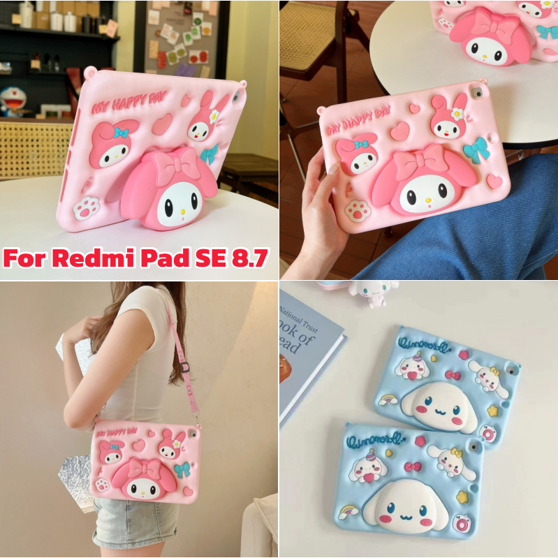 สําหรับ Xiaomi Redmi Pad SE 8.7 นิ้วแฟชั่น Melody น่ารัก 3D รูปแบบ ...