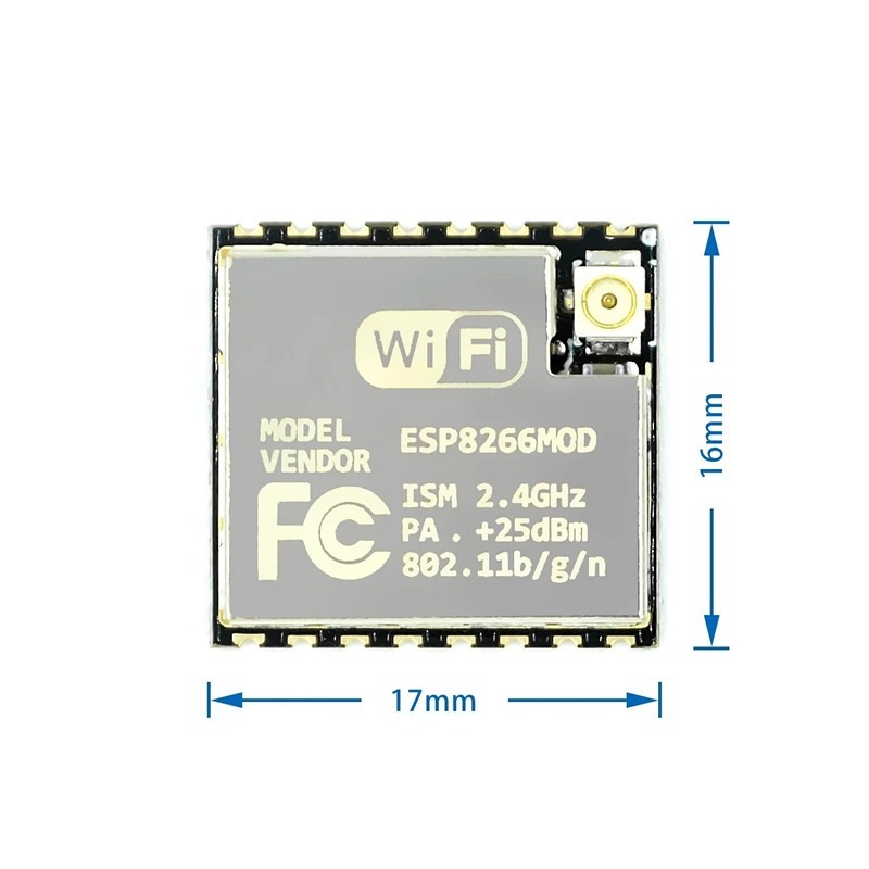 ESP-07S ESP8266 Serial Port to WIFI Module โมดูลไร้สายการใช้พลังงานต่ําเกรดอุตสาหกรรม | Shopee ...