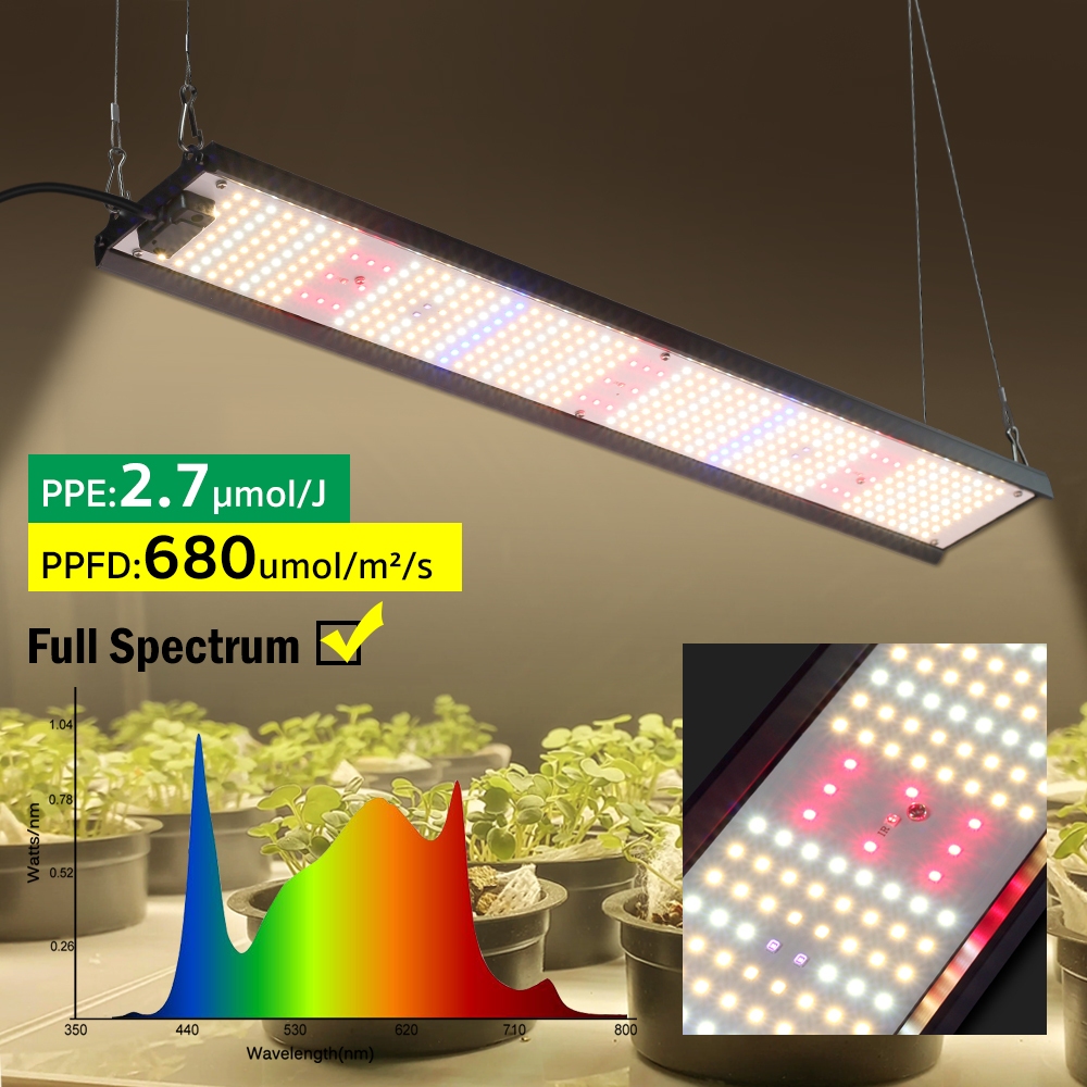 850W LED Full Spectrum Grow Light Samsung LM281B แสงแดดโคมไฟพืชสีเขียว ...