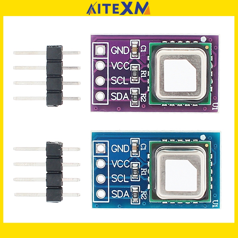 SCD40 SCD41 โมดูลเซ็นเซอร์แก๊สตรวจจับ CO2 เซ็นเซอร์อุณหภูมิและความชื้น ...