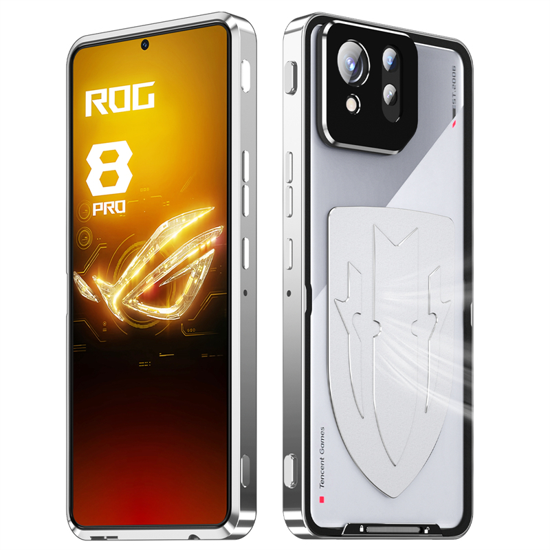 Graphene เคสระบายความร้อนสําหรับ ASUS ROG โทรศัพท์ 9 9Pro 8 8 Pro ปลอกสไลด์ล็อคกรอบโลหะ Hard PC ...