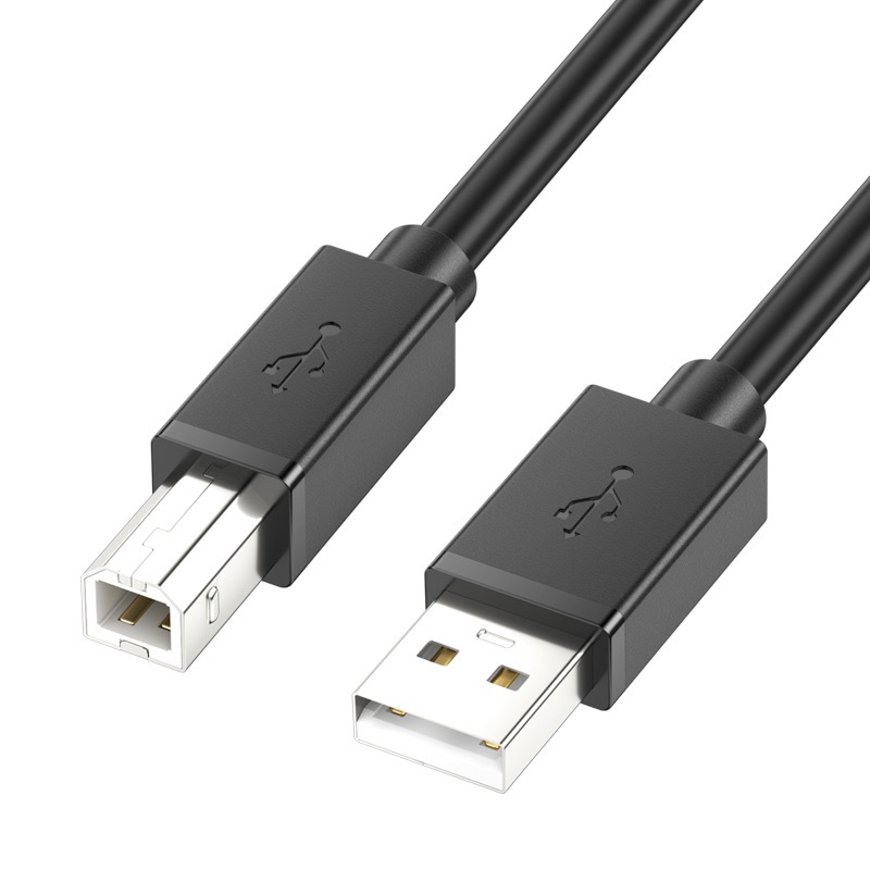 สายเครื่องพิมพ์ USB 2.0 USB Type A Male to B Male Printer Scanner Cord ...