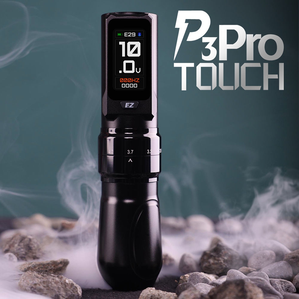 EZ P3 Pro Touch ปรับจังหวะหน้าจอสัมผัสเครื่องสักไร้สาย การควบคุมหน้าจอ ...