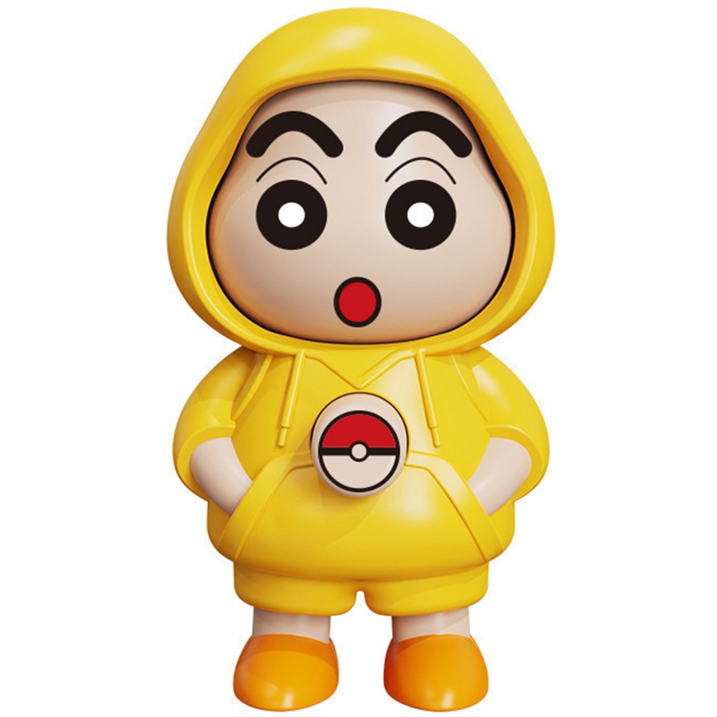 ตุ๊กตาเปลี่ยนหน้าเครยอนชินจัง ของเล่นเปลี่นหน้า DIY Shin-chan Face ...